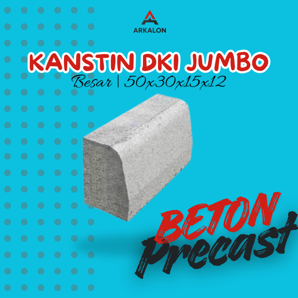 Jual Kanstin DKI Jumbo 50x30x15x12 cm – Beton Precast K300 | Kansteen ...