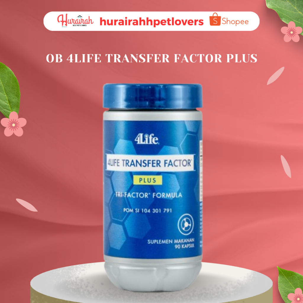 Jual Obat 4Life Transfer Factor Plus - 4Life Transfer Factor Plus 90 Kapsul Kekebalan Fourlife ...