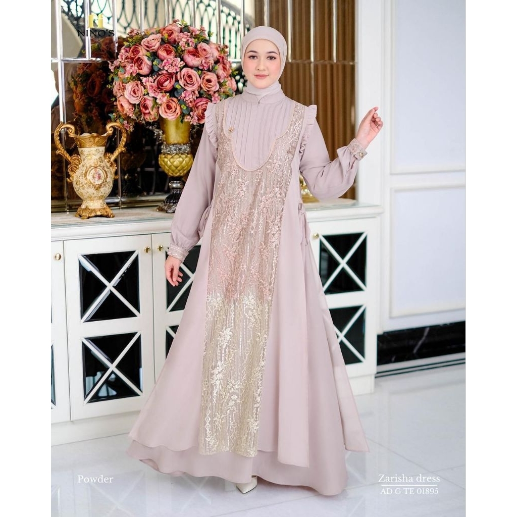 Jual Zarisha Dress by Ninos Design Original - Dress dengan Bahan ...