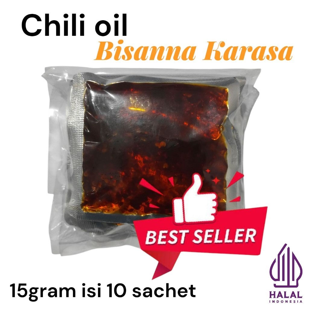 Jual Chili oil 15g isi 10 Sachet | Shopee Indonesia