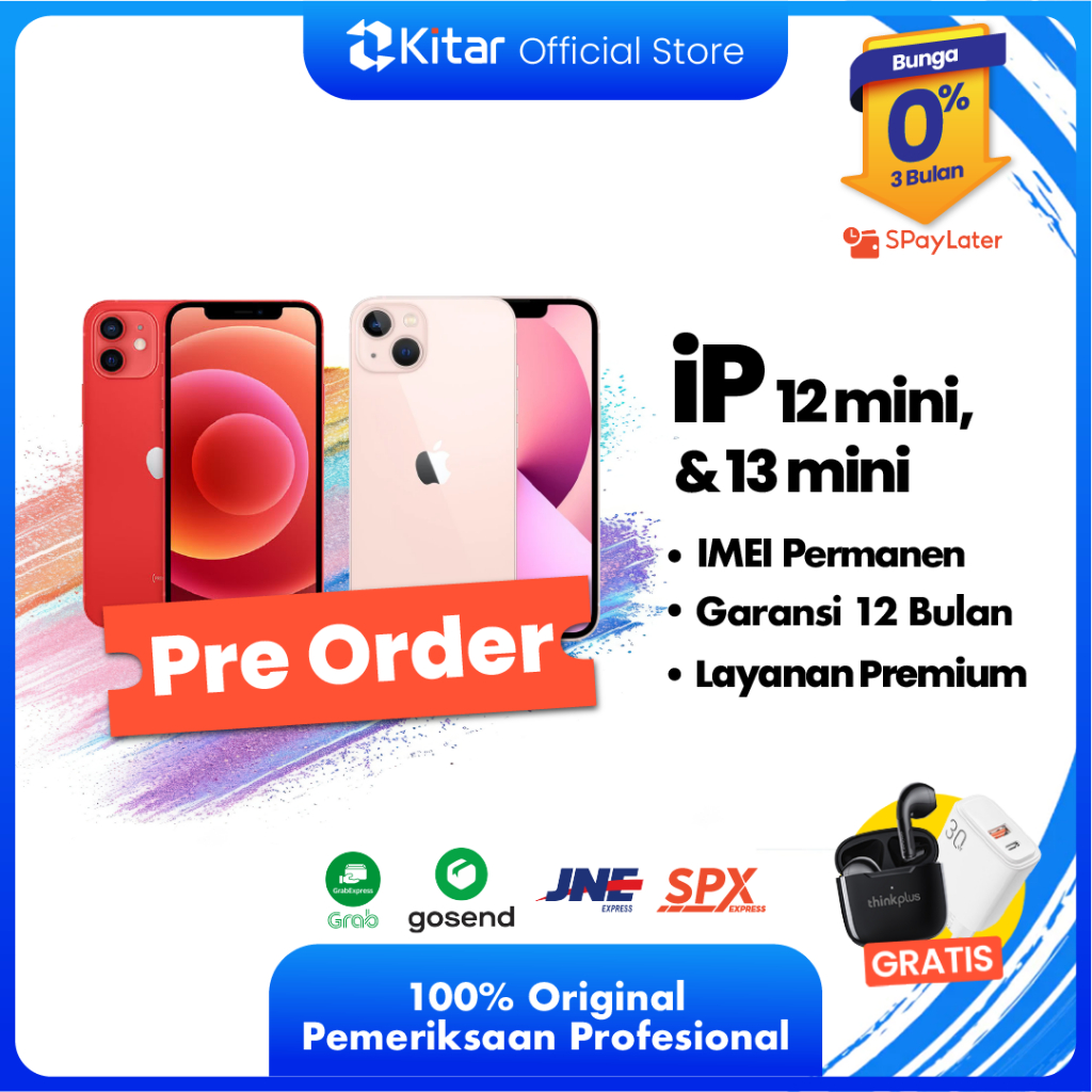 Jual EX IBOX iPhone 12 Mini | 13 Mini ex iBox IMEI Permanen Garansi 12 ...
