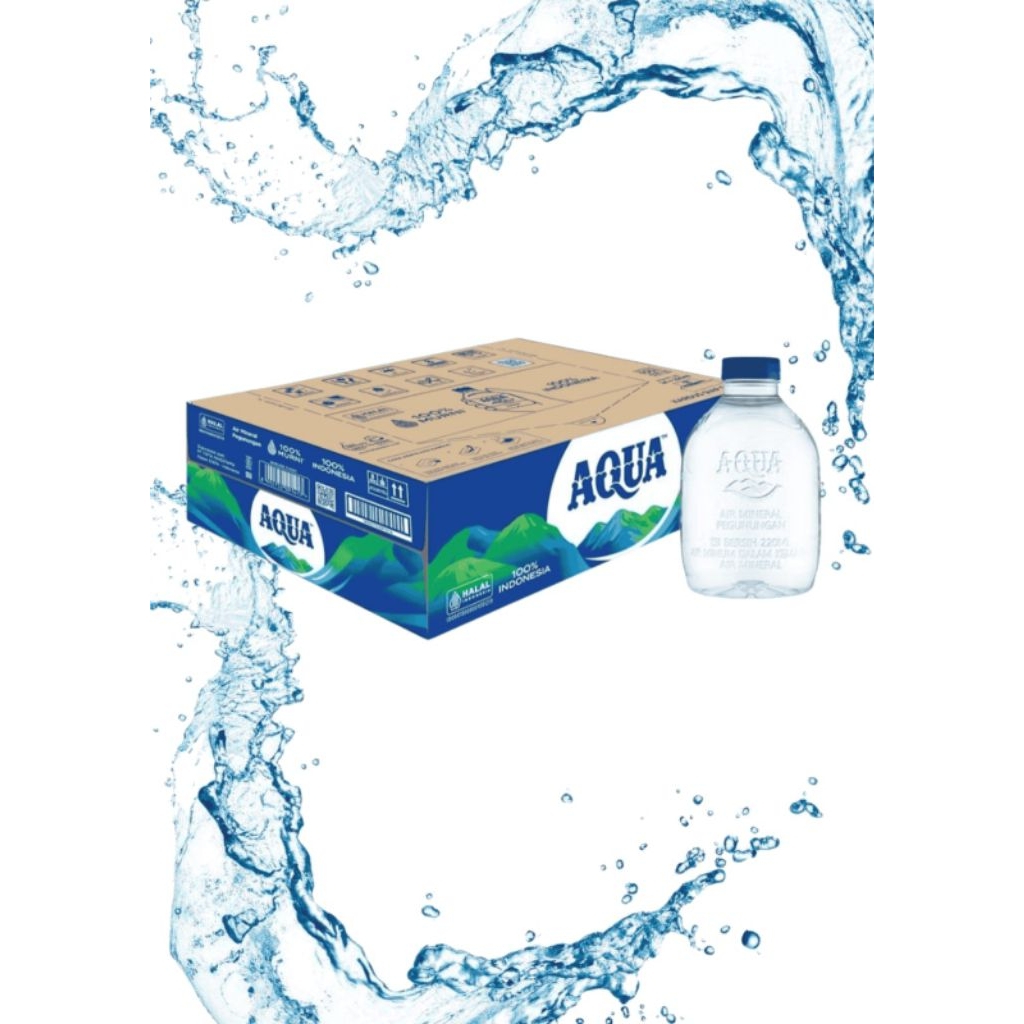 Jual Aqua 220 Ml Terlengkap & Harga Terbaru Juni 2026 | Shopee Indonesia