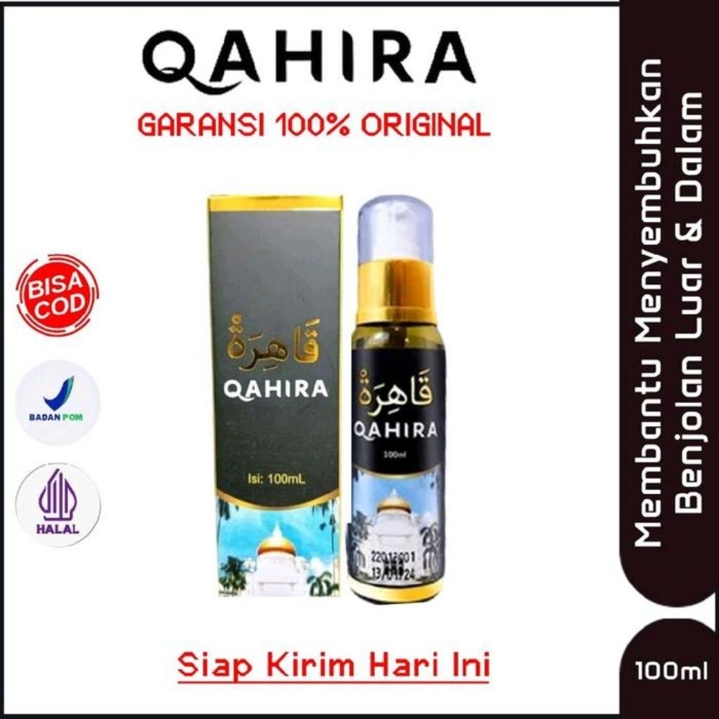 Jual Minyak Oles Qahira-Minyak Oles Benjolan, Terverifikasi BPOM dan ...