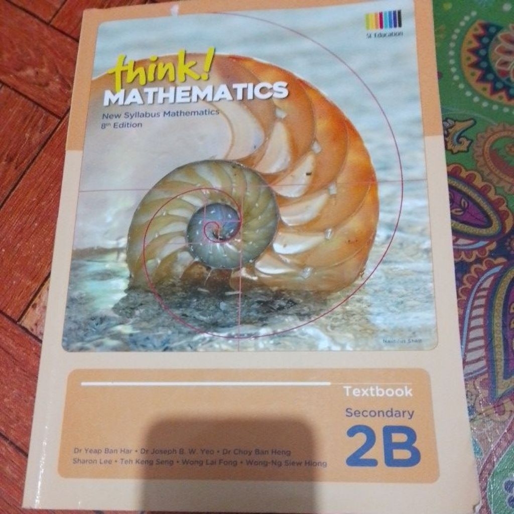 Jual think! MATHEMATICS TEXTBOOK 2B | Shopee Indonesia