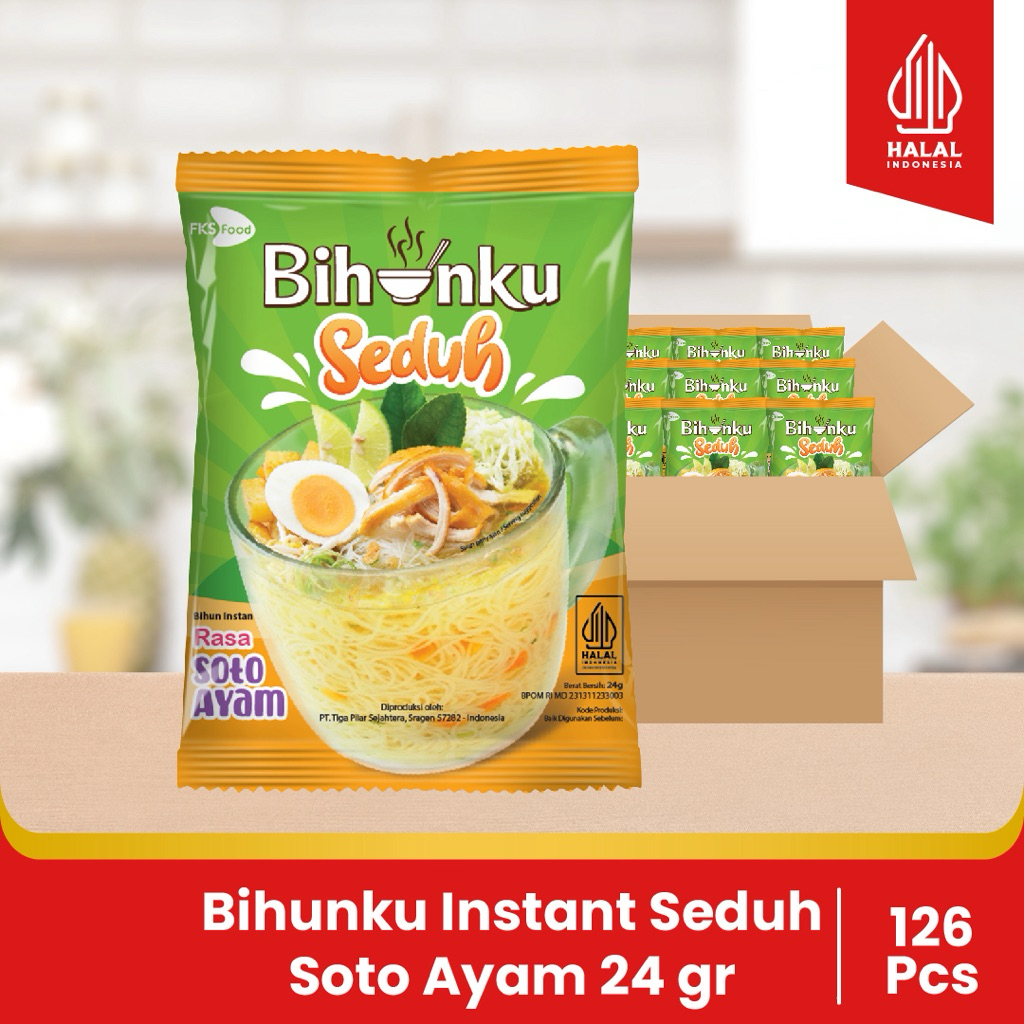 Jual Bihunku Instant - Seduh Soto - 1 Karton - 120 Pcs - 24gr | Shopee ...
