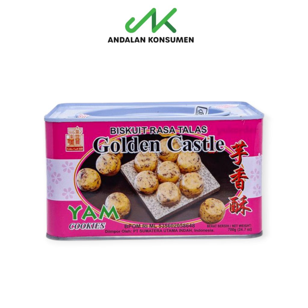 Jual Golden Castle Yam Cookies 700g | Shopee Indonesia