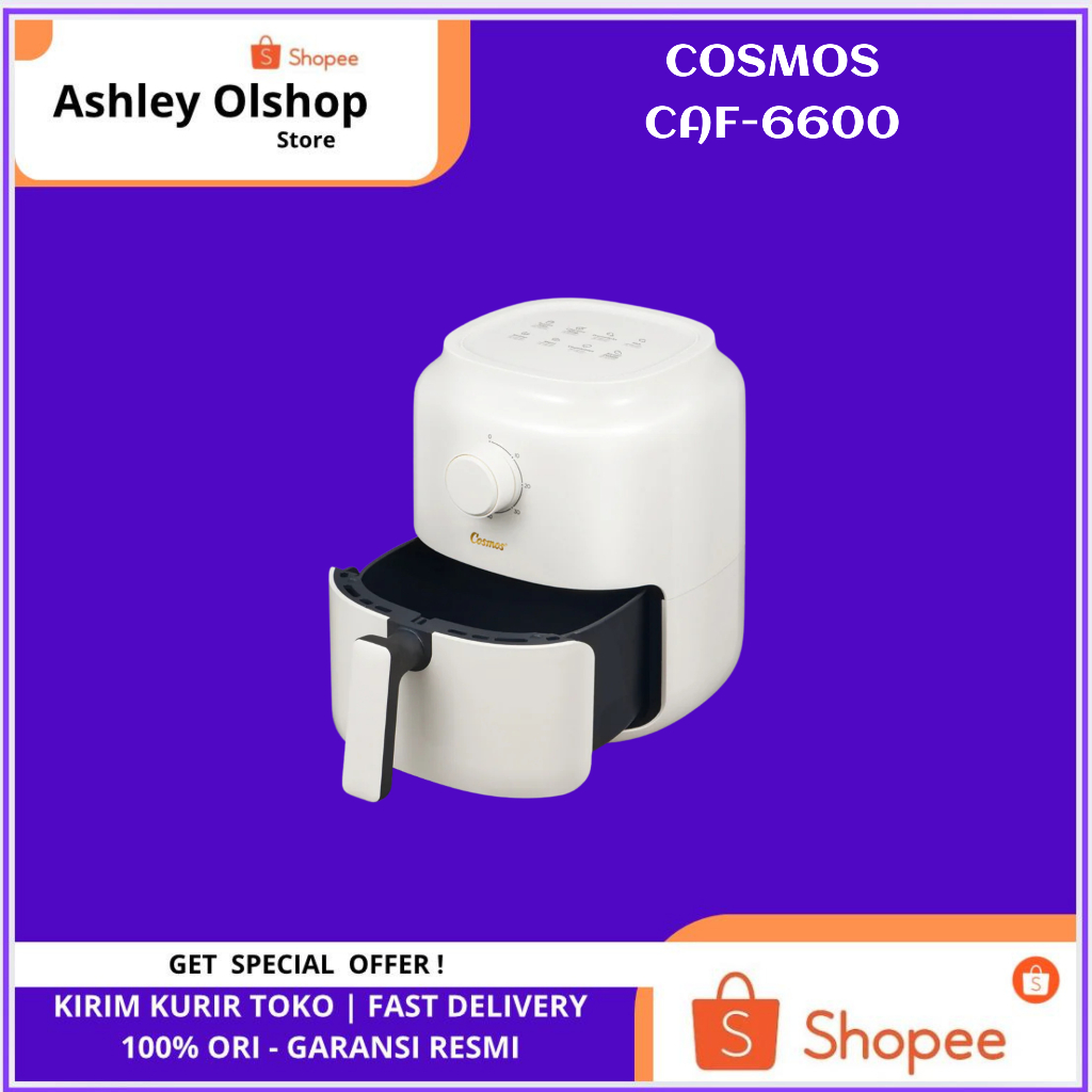 Jual Air Fryer Cosmos CAF-6600 Kapasitas 3 Liter Cosmos AirFryer ...
