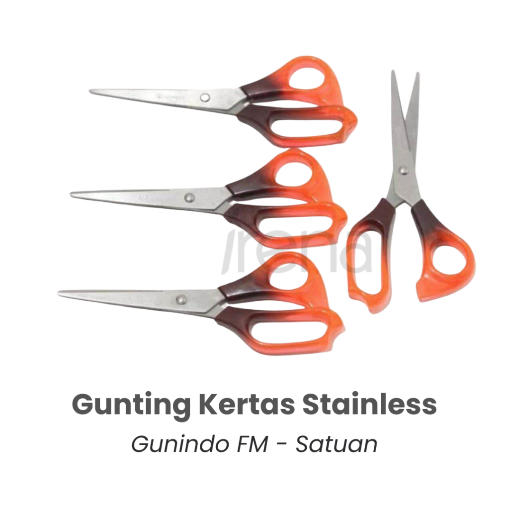 Jual GUNINDO Gunting Kertas FM / Gunting Kain Stainless Steel - Satuan ...