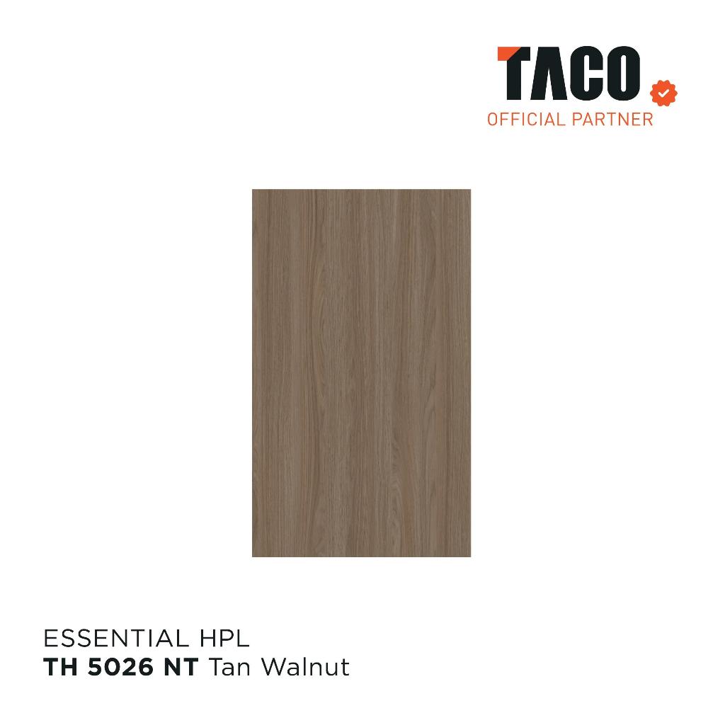 Jual TACO Laminate HPL Woodgrain Texture - TH 5026 NT Tan Walnut ...