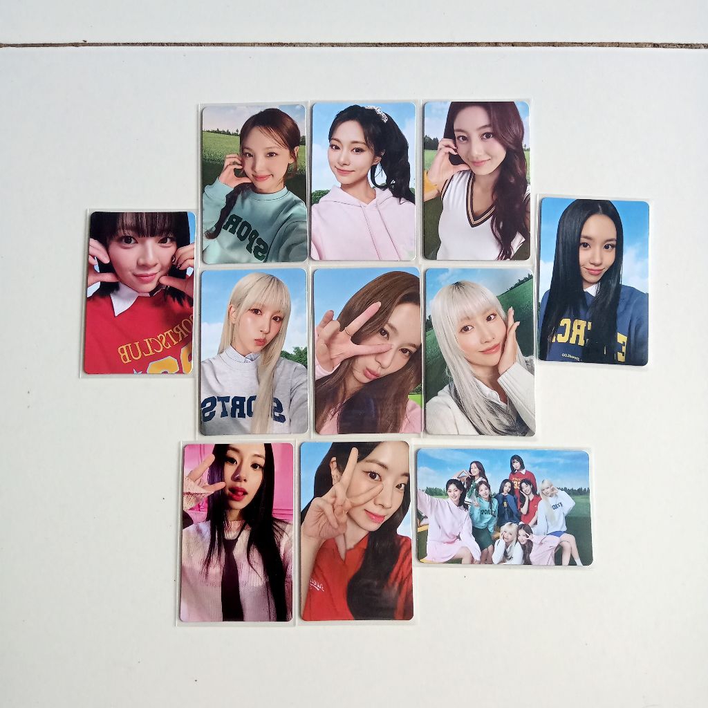 Jual [Ready Stock Take All ] Photocard exclusive Twice x Nabati x Amo x ...