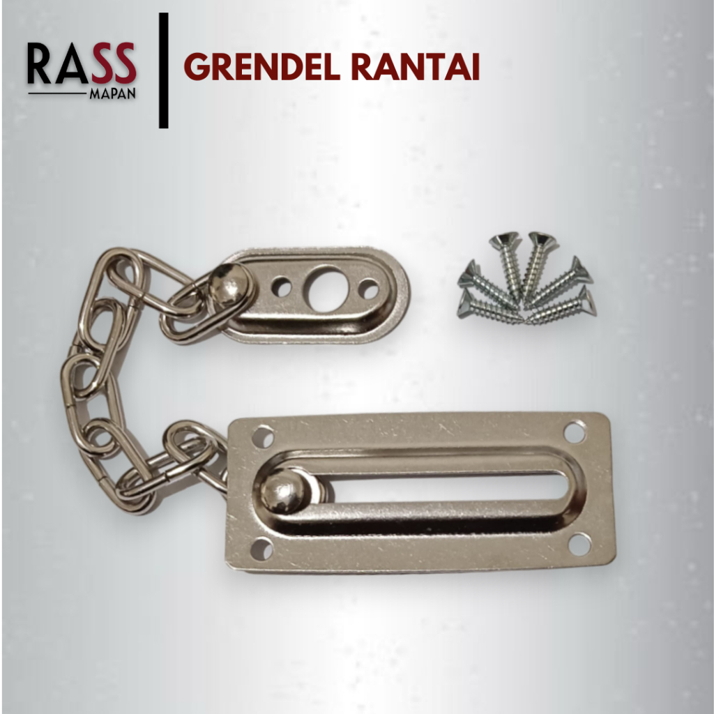 Jual Grendel Rantai Rante Slot Pintu Pagar Utama | Shopee Indonesia