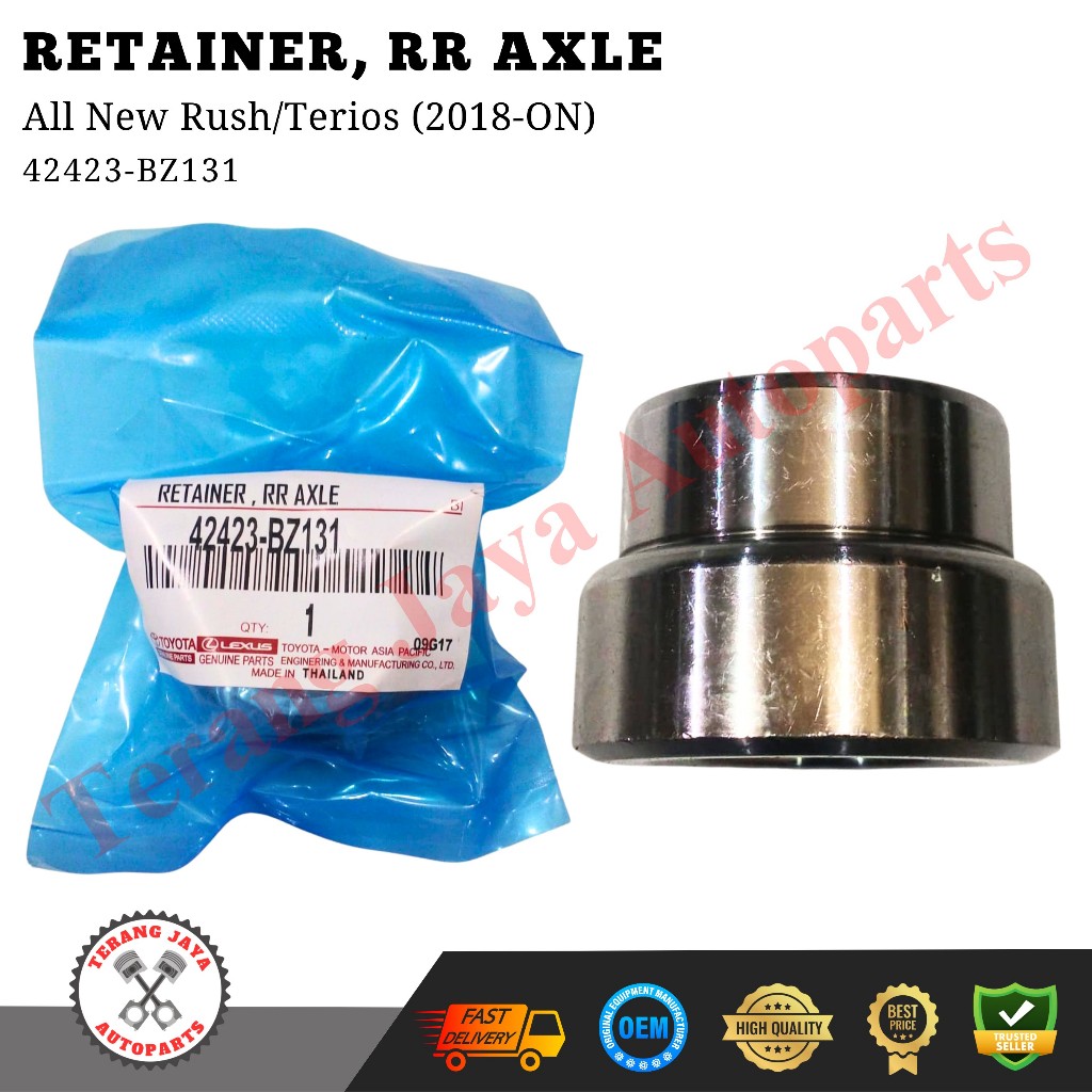 Jual Retainer, RR Axle/Bearing Cones Laher Roda Belakang All New Rush ...