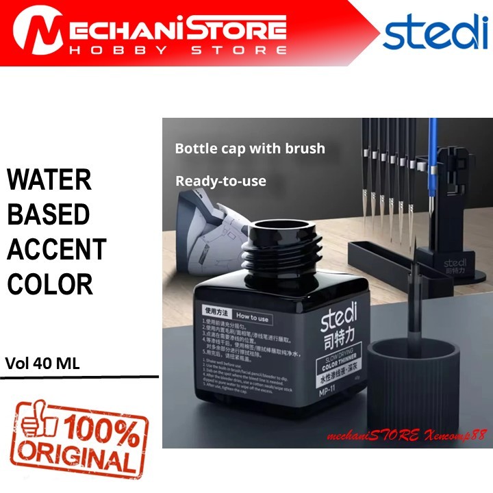 Jual STEDI Panel Liner Accent Color Water Based Black / Gray / Brown ...