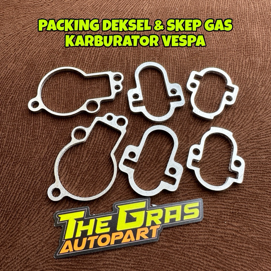 Jual Paking Packing Perpak Deksel Skep Gas Karbu Vespa Super Sprint Px ...