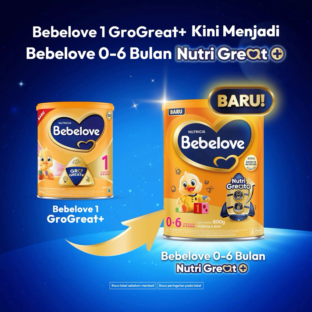 Jual bebelove_tahap 1 (0-6 Bulan) / Tahap 2 (6-12 Bulan)_800gr | Shopee ...