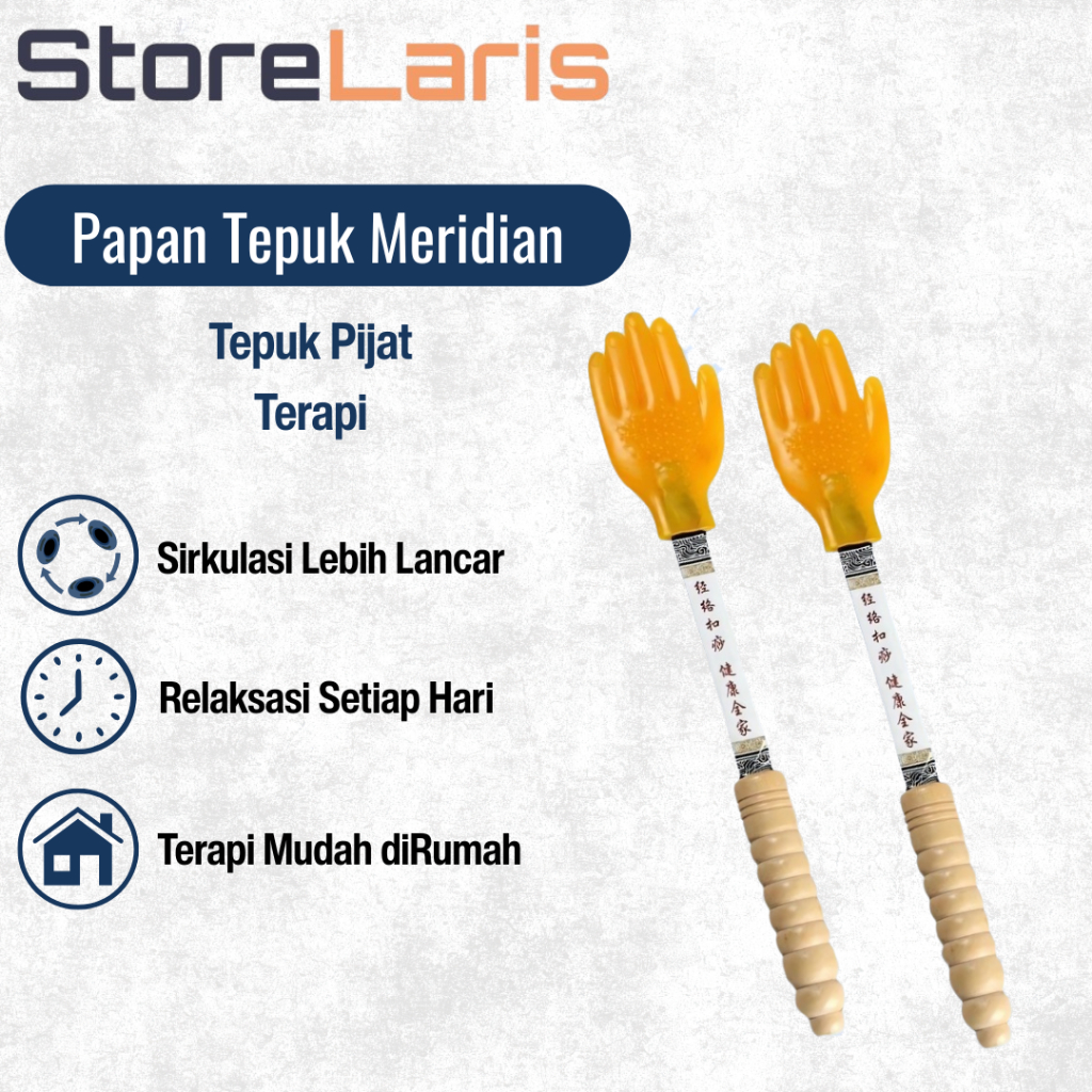 Jual Alat Refleksi Tubuh Tepuk Punggung Tangan Kesehatan Pijat Terapi ...