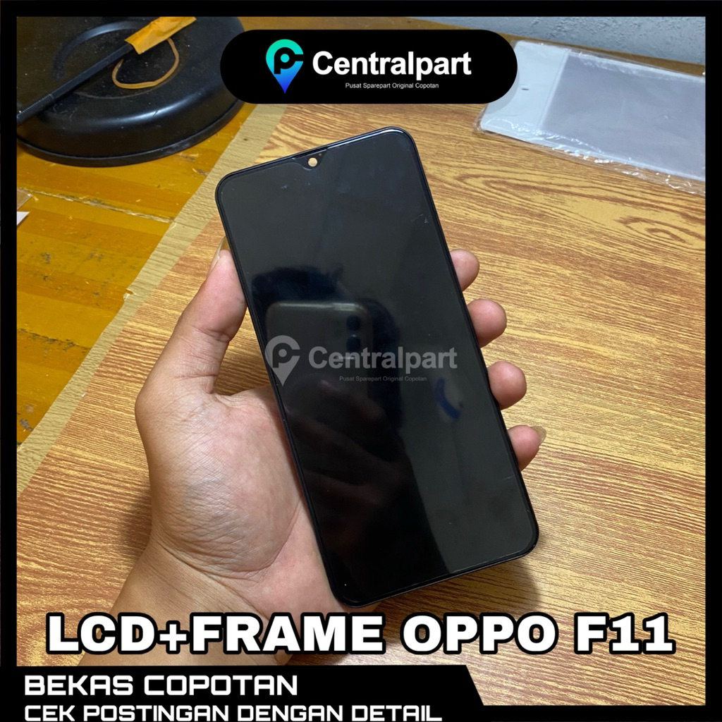 Jual LCD+FRAME OPPO F11 NORMAL TESTED | Shopee Indonesia