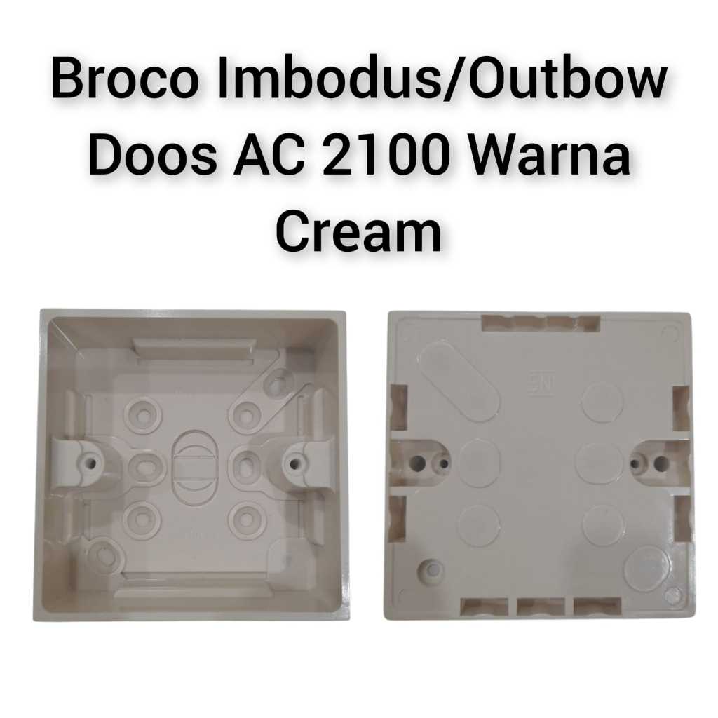 Jual Broco Imbodus/Outbow Doos AC 2100 Warna Cream SNI | Shopee Indonesia