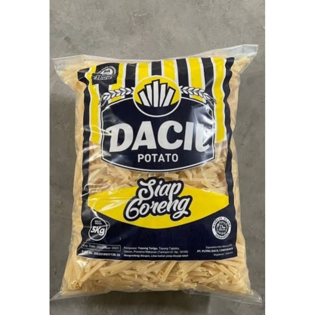 Jual KERUPUK POTATO mentah DACIL - 5kg | Shopee Indonesia