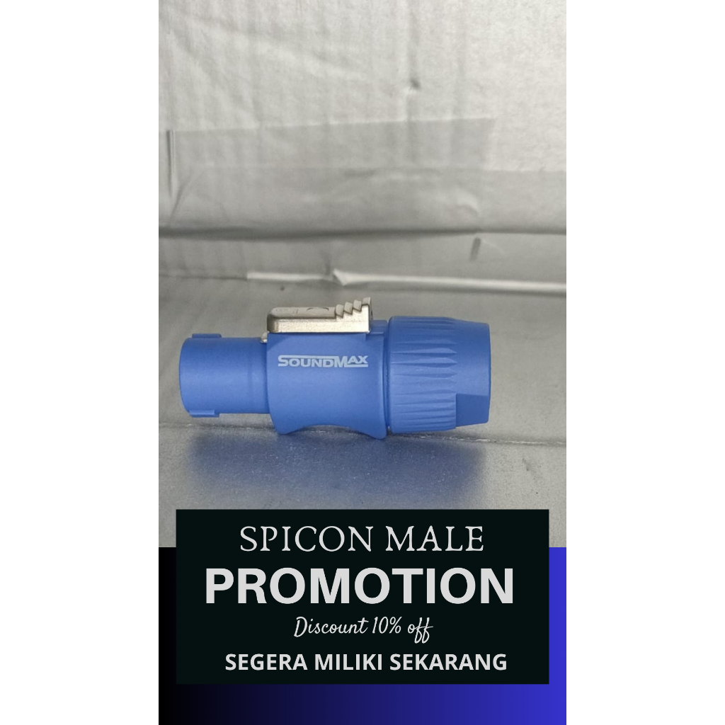 Jual Konektor Spicon Soundmaxx SM-4CX Untuk Speaker & Amplifier ...