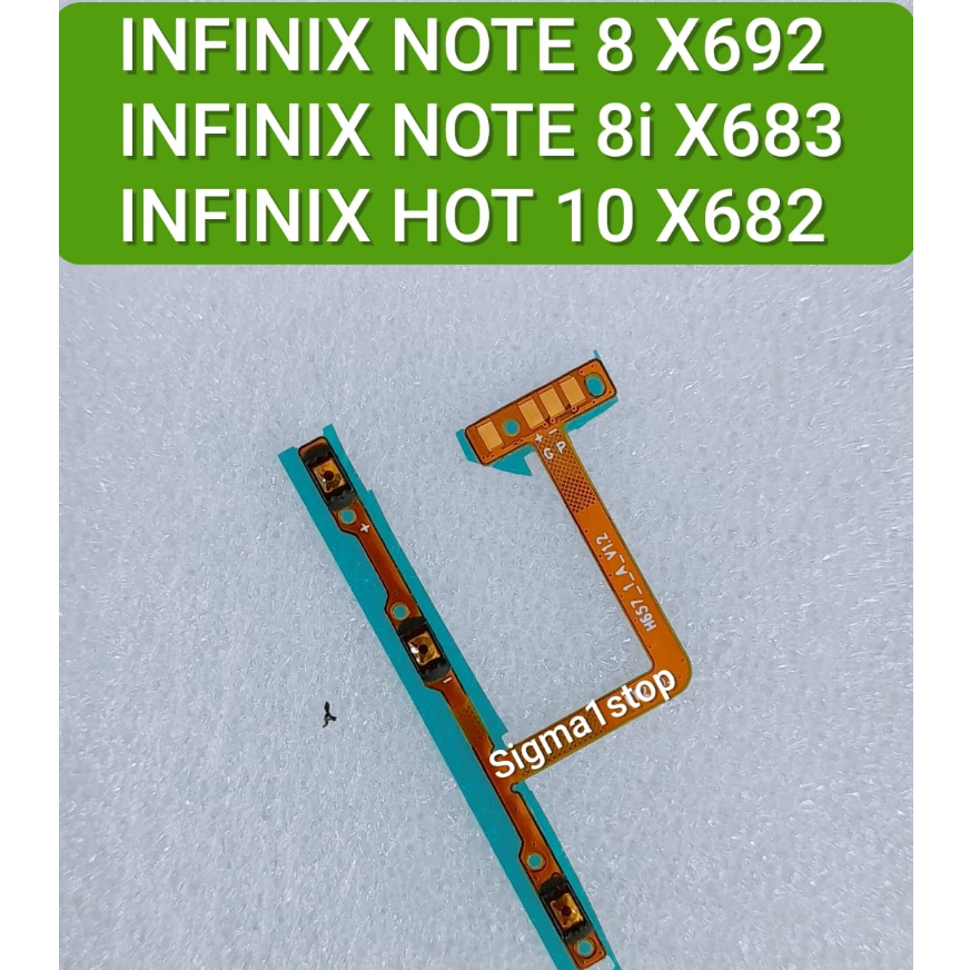 Jual INFINIX NOTE 8 X692 NOTE 8I X683 HOT 10 X682 FLEXIBLE ON OFF ...