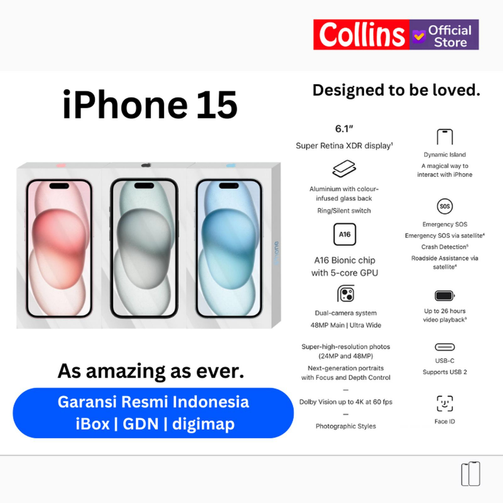Jual iPhone@ 15 Series Garansi Original | Shopee Indonesia