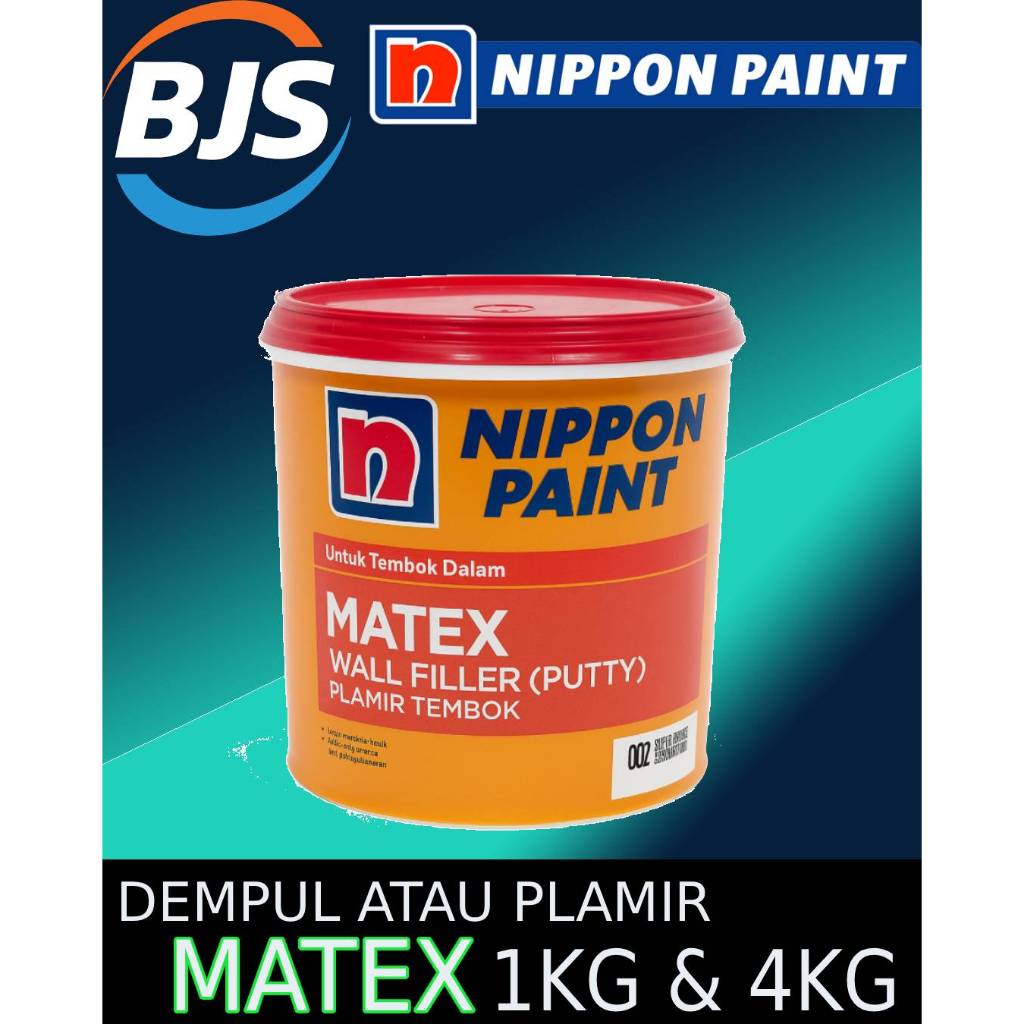 Jual PLAMIR MATEX WALL FILLER DEMPUL TEMBOK MATEX 1 KG | Shopee Indonesia