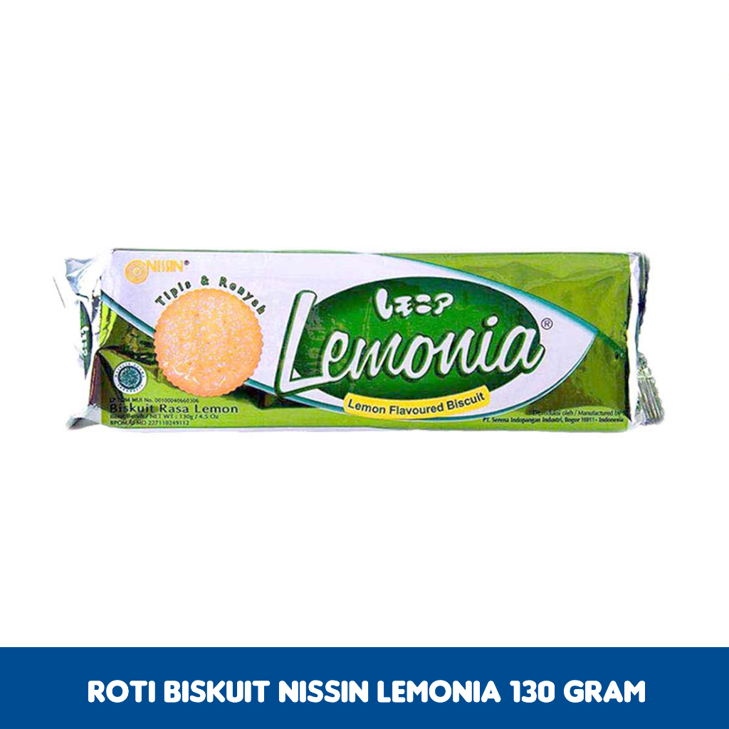 Jual Lemonia Lemon 130 Gr Biskuit Tipis dan Renyah | Shopee Indonesia
