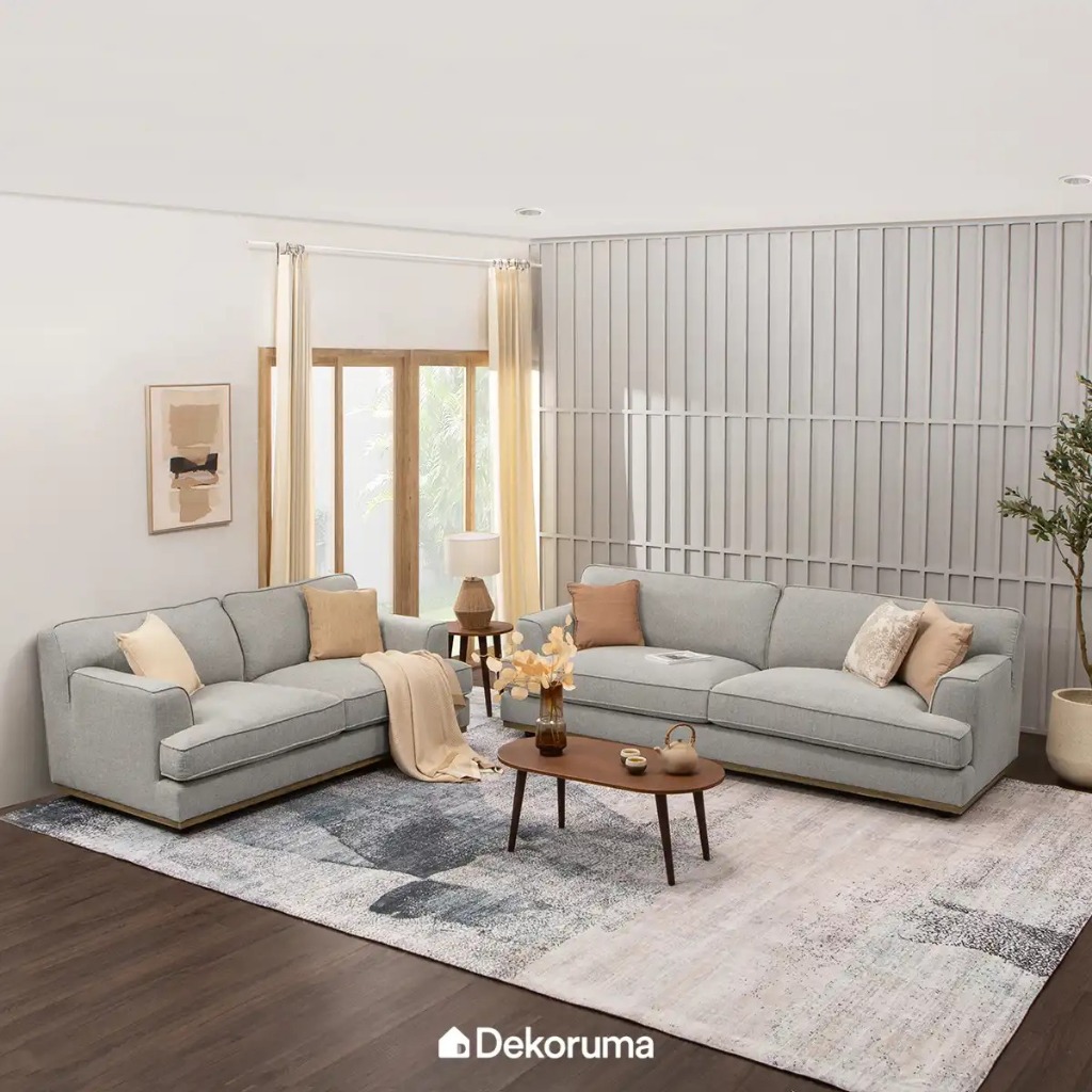 Jual Dekoruma IKUSA Sofa / Sofa Modern Minimalis / Sofa Ruang Tamu ...