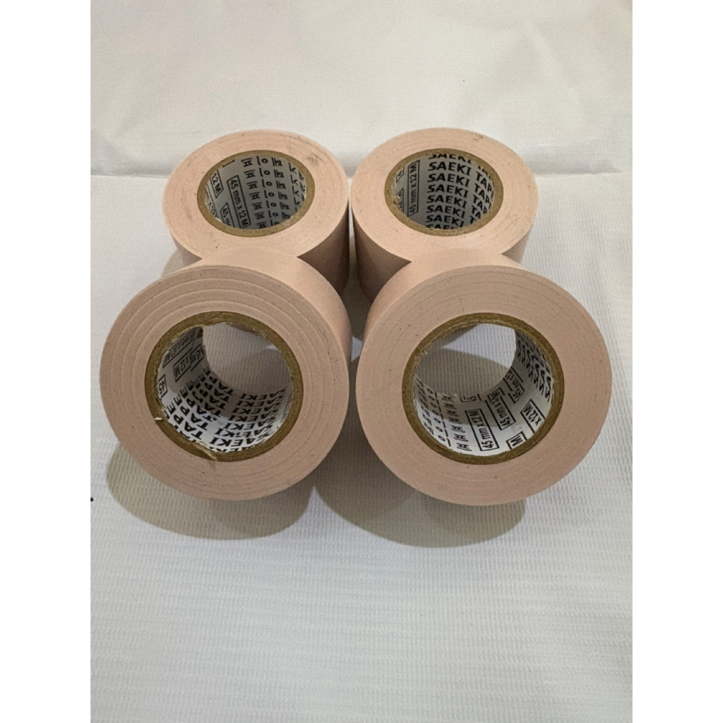 Jual LAKBAN LEM AC / DUCK TAPE LEM AC / ISOLASI LEM AC Merk SAEKI 12 ...