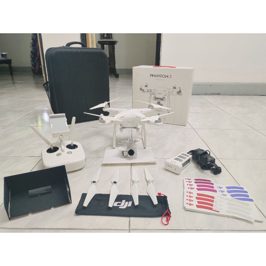 Jual Drone DJI Phantom 3 advance Second | Shopee Indonesia