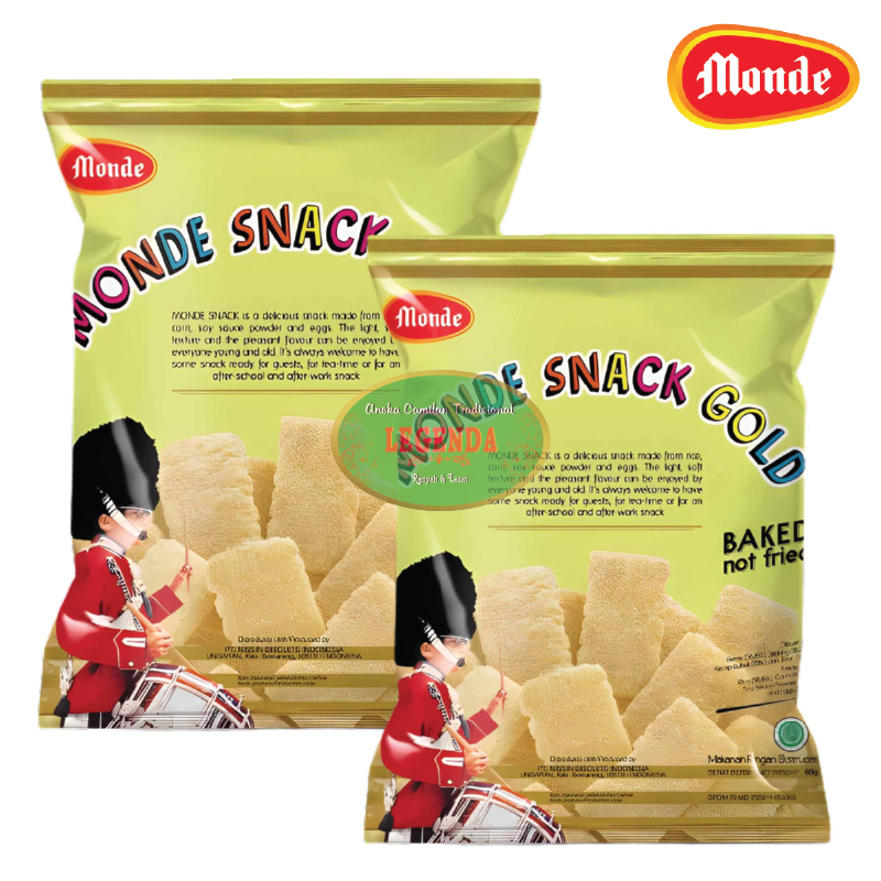 Jual Snack MONDE Serena Gold Original Kecil 27 / Besar 60 Gr Gram Gurih ...
