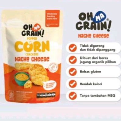 Jual Oh Ma Grain! Corn Snack yang terbuat dari jagung | Shopee Indonesia