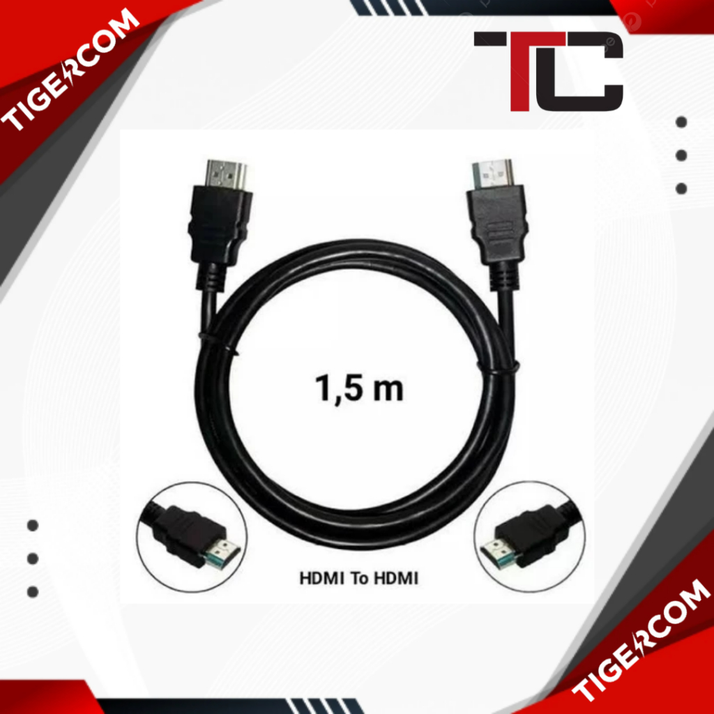 Jual KABEL HDMI MALE TO MALE 1,5 METER | Shopee Indonesia