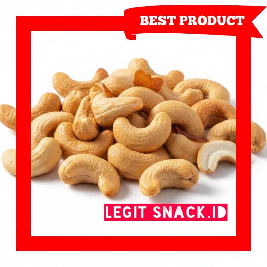Jual Kacang Mede Original Tawar Plain Matang / Kacang Mete Original No ...
