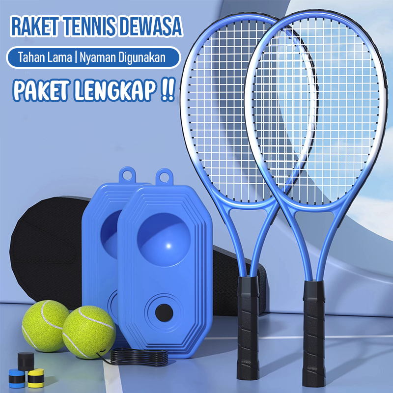 Jual BBAK SET LATIHAN Raket Tenis Dewasa Bola Tenis Bahan Berkualitas ...