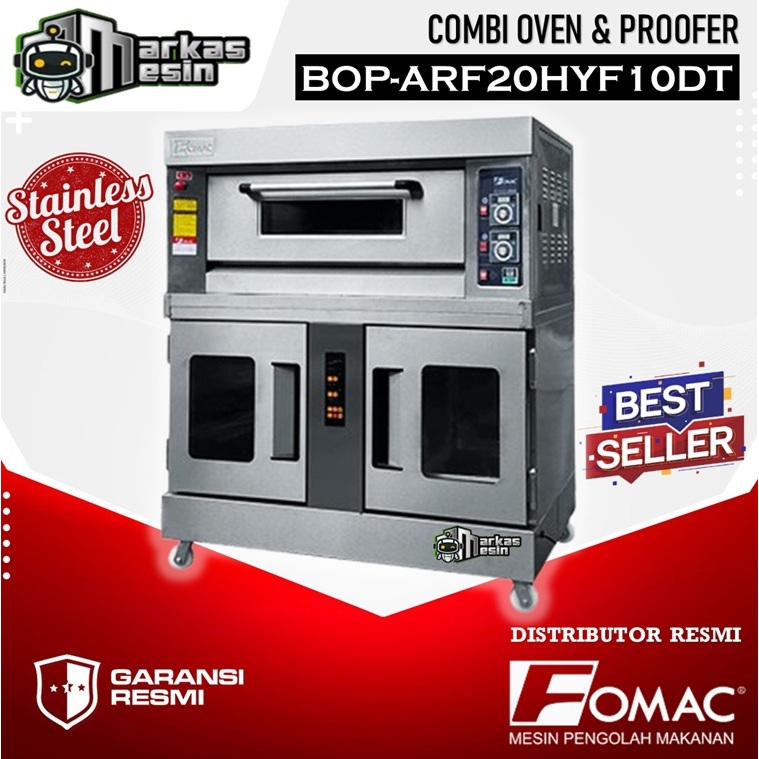 Jual Combi Gas Deck Oven with Electric Proofer FOMAC BOP-ARF20HYF10DT ...