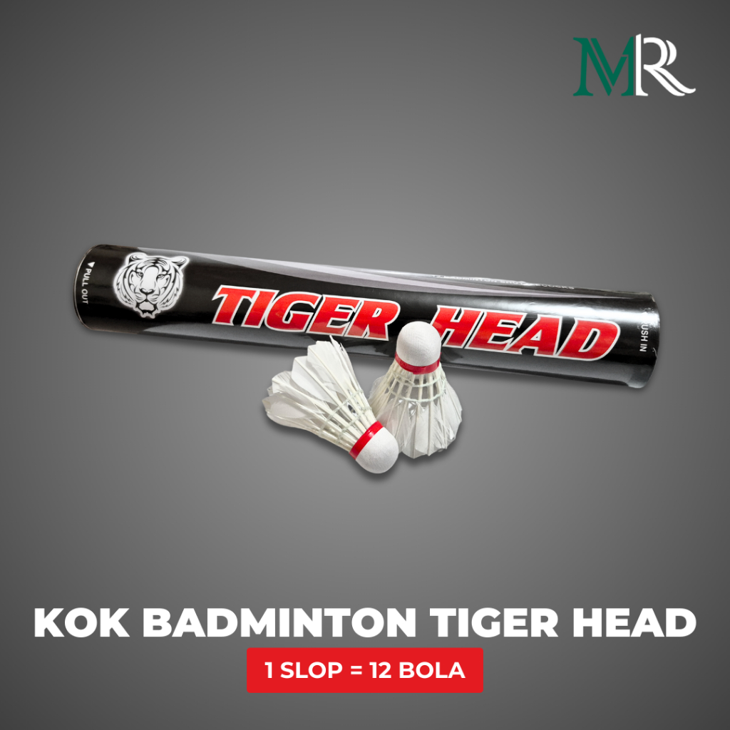 Jual Shuttlecock Badminton Tiger Head - 1 Slop Isi 12 Bola Kok (Bulu ...