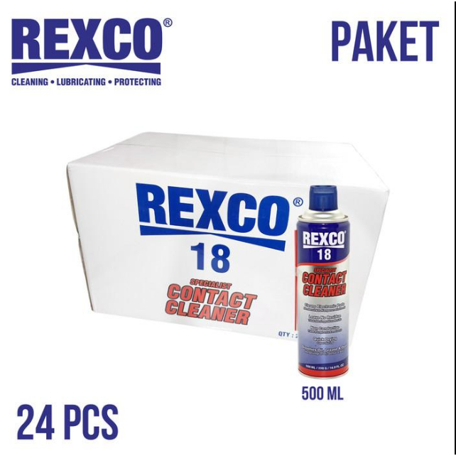 Jual Rexco Contact Cleaner 18 500ml Pembersih Elektrik & Elektronik ...