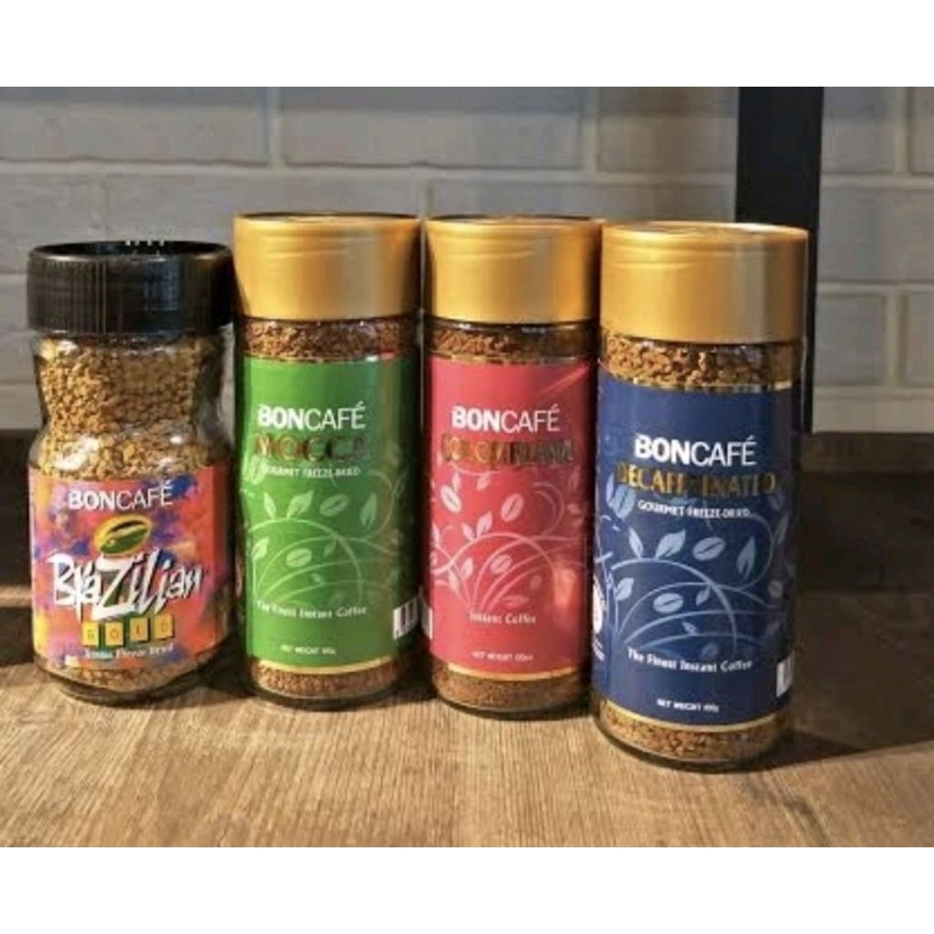 Jual Boncafe Decaffeinated Brazilian Aroma Freeze Dried Instant Coffee ...