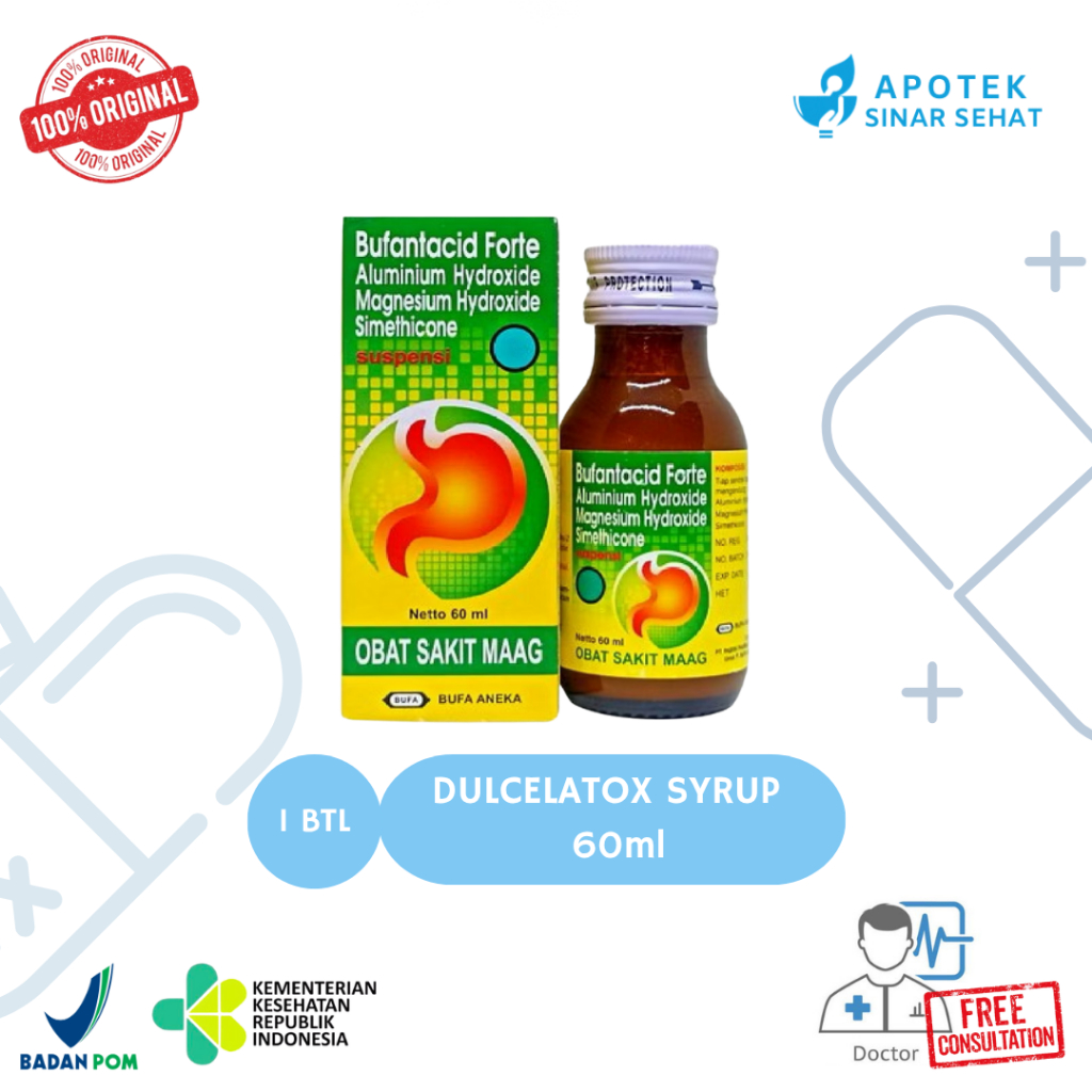 Jual Bufantacid Forte 60ml Obat Sakit Maag Mengatasi Asam Lambung ...