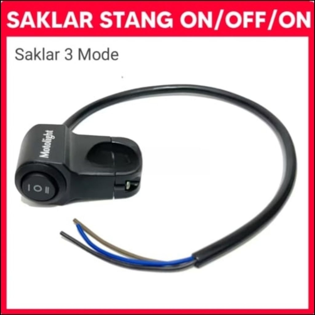Jual SAKLAR STANG 3 MODE MERWK MOTOLIGHT | Shopee Indonesia