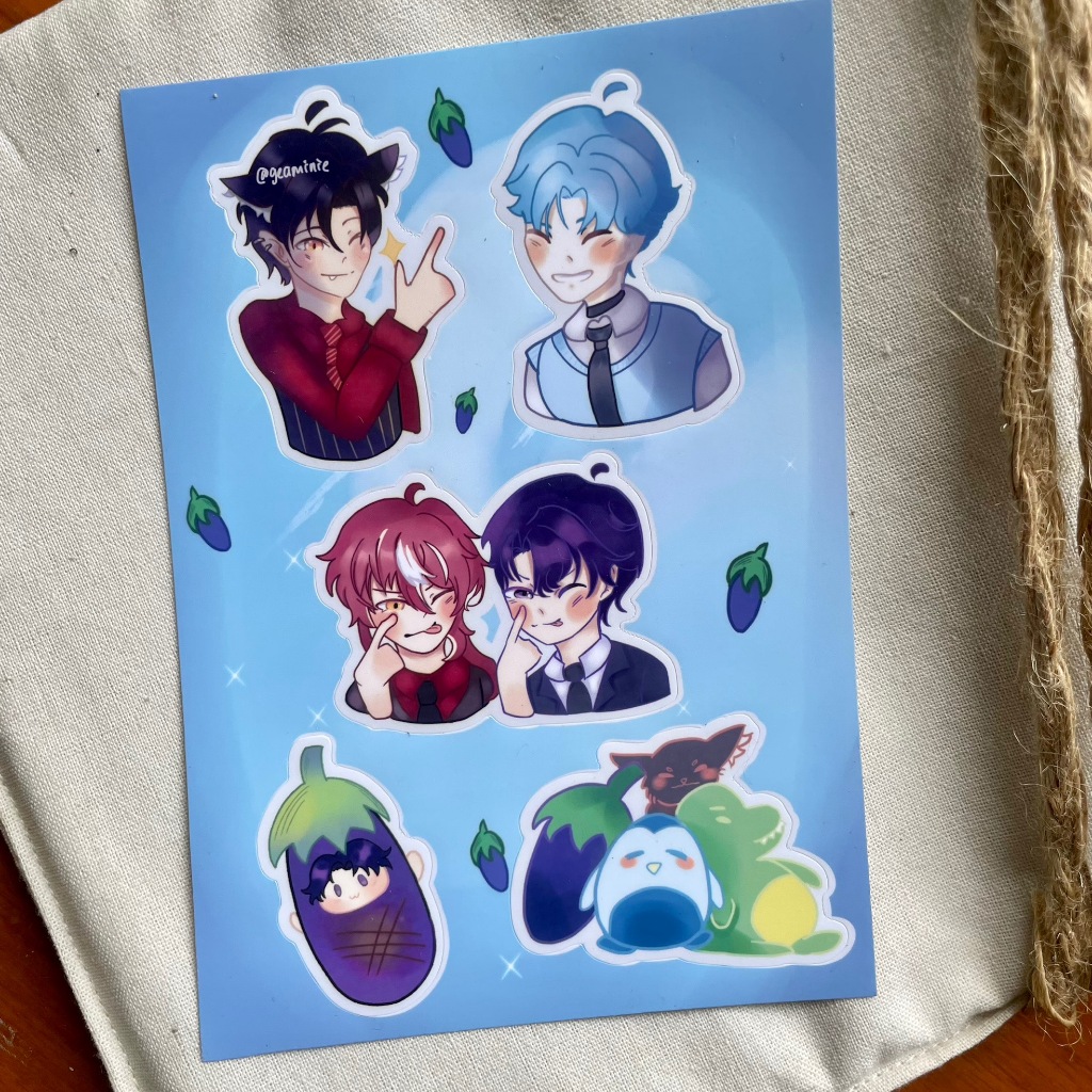 Jual SOL:4CE Sticker Sheet A6 / Kisscut | Shopee Indonesia
