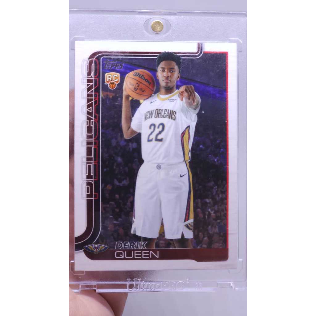Jual ORIGINAL 2025 TOPPS Derik Queen RC ROOKIE Card Pelicans - VERY ...
