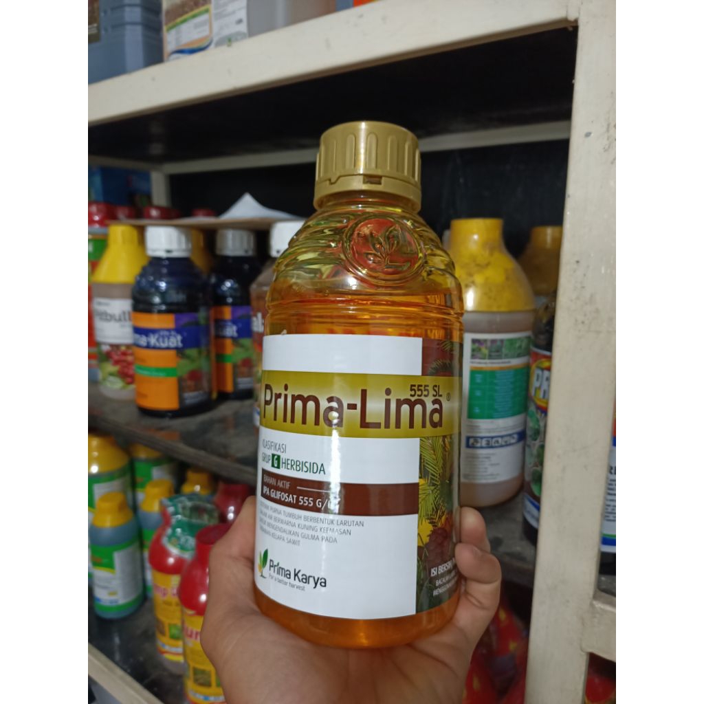 Jual Herbisida PRIMA - LIMA 555SL 1L - PENGENDALI GULMA/RACUN RUMPUT ...
