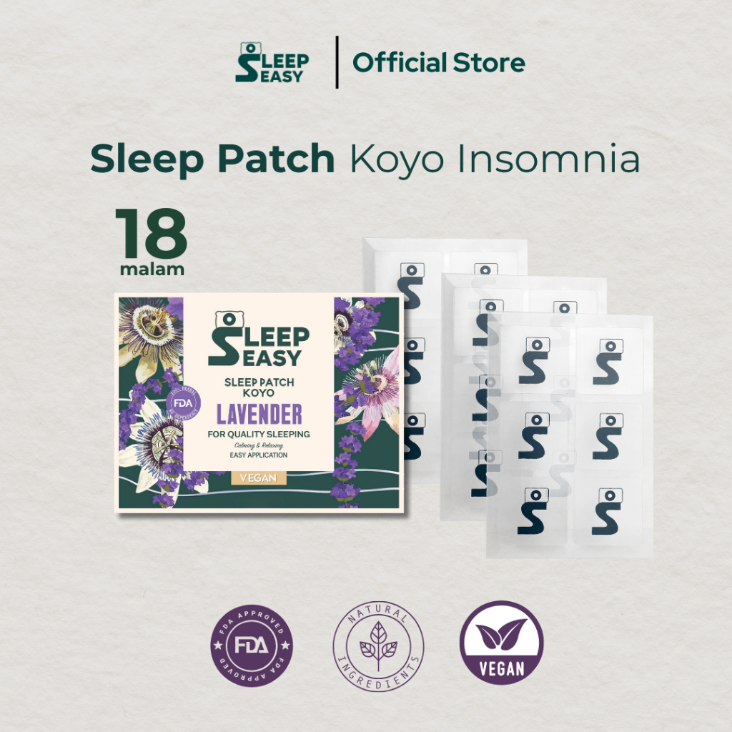 Jual SLEEP EASY Sleep Patch Herbal | 18 Patch | Shopee Indonesia