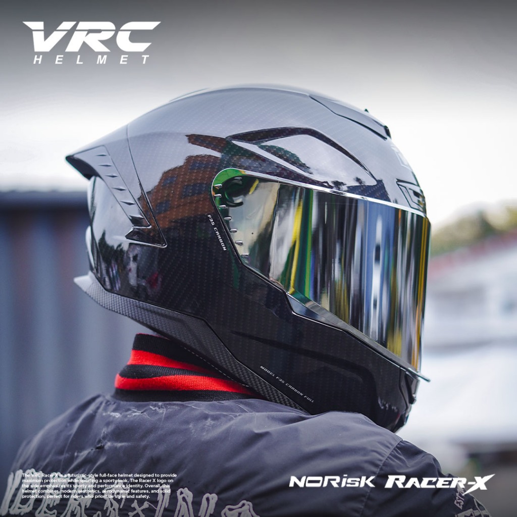 Jual Helm Full Face VRC Dewasa SNI Visor Silver Original | Shopee Indonesia
