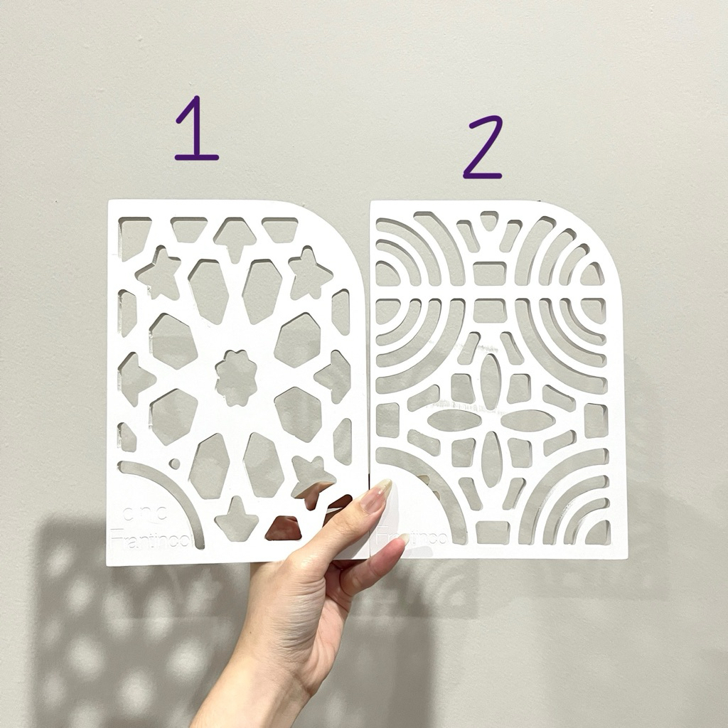 Jual Sample Material Panel CNC Laser Cut | Material Interior | Shopee ...