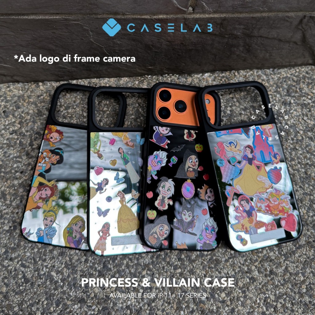 Jual NEW Case !! PRINCESS & VILLAINS EDITION COMPATIBLE FOR IPHONE 17 ...