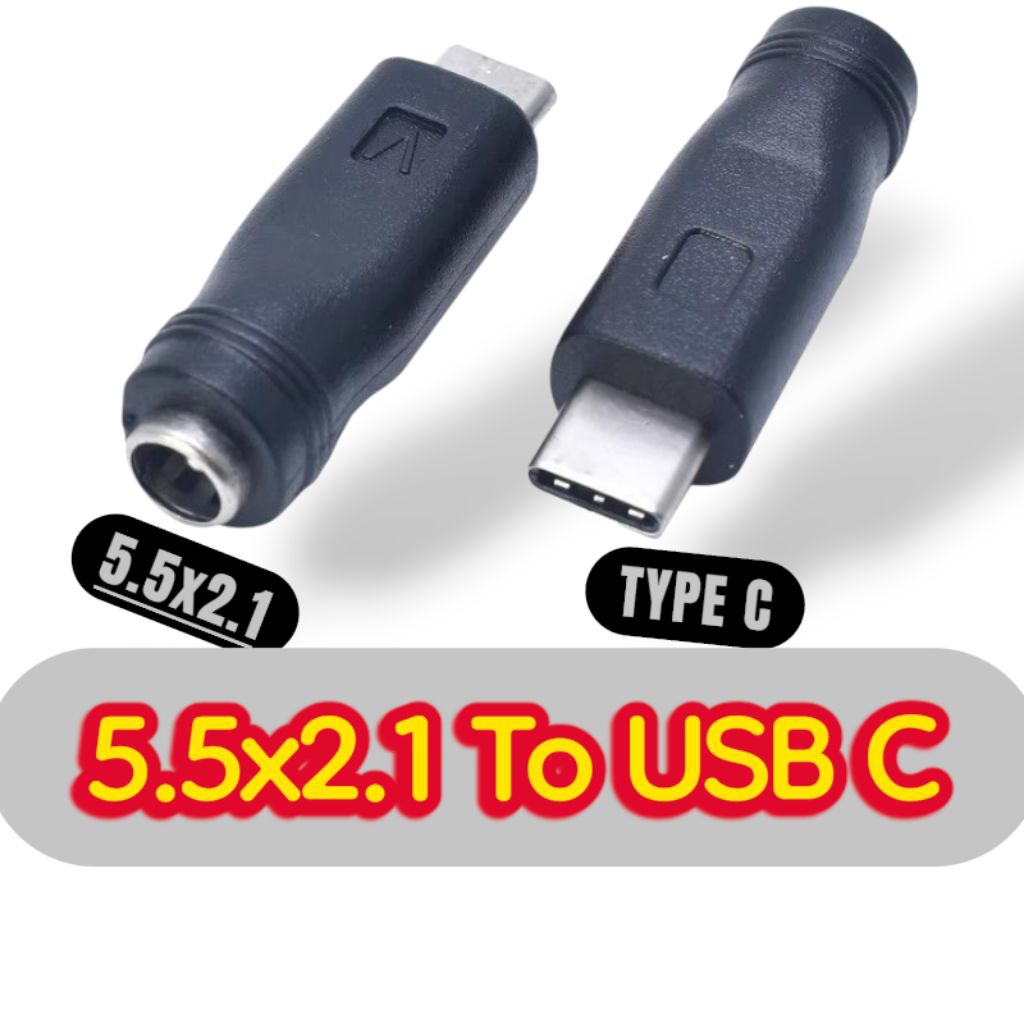 Jual CONVERTER SAMBUNGAN ADAPTOR ADAPTER JACK DC UKURAN 5.5 X 2.1 MM KE ...